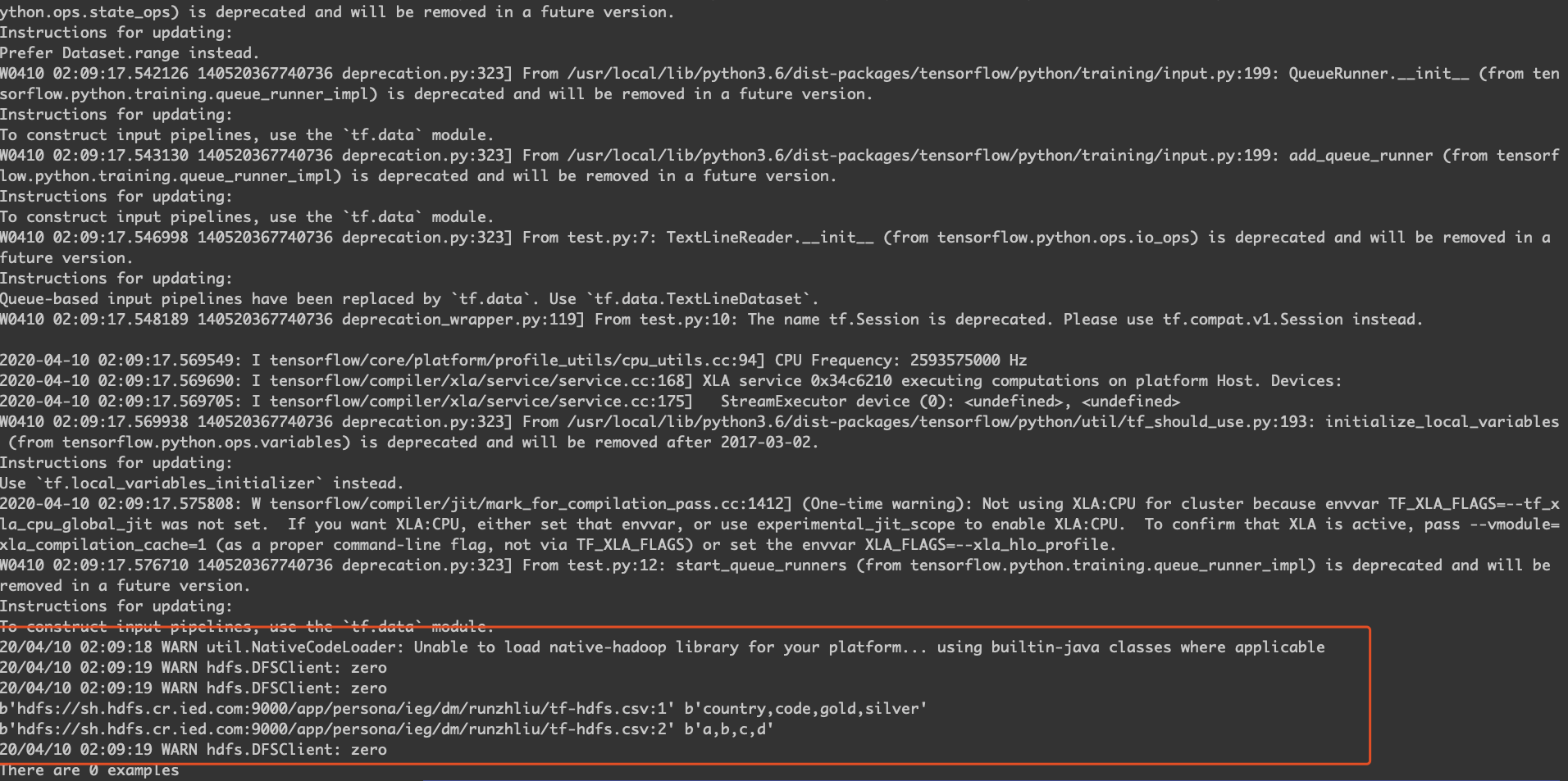 Tensorflow on HDFS 的实践_tensorflow 模型写入hdfs-CSDN博客
