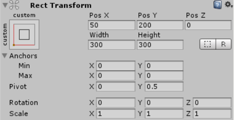 Unity UGUI中RectTransfrom中锚点（Anchor）、中心（Pivot）、Rect及坐标分析_unity 修改pivot 后 anchoredposition 怎么变化-CSDN博客