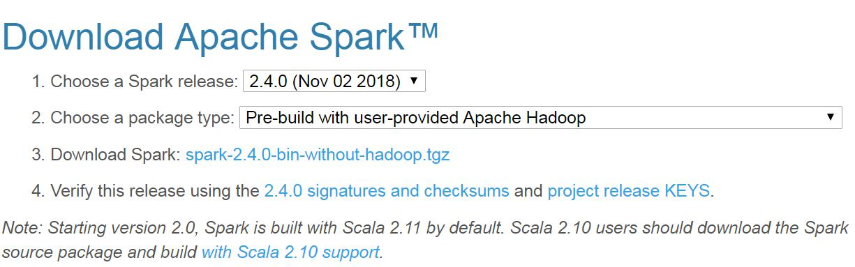Spark安装和编程实践（Spark2.4.0） - 退役小学生 - 博客园