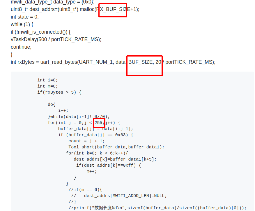 获得uart数据并用wifi发送到服务器问题 · Issue 32 · Espressifesp Mdf · Github